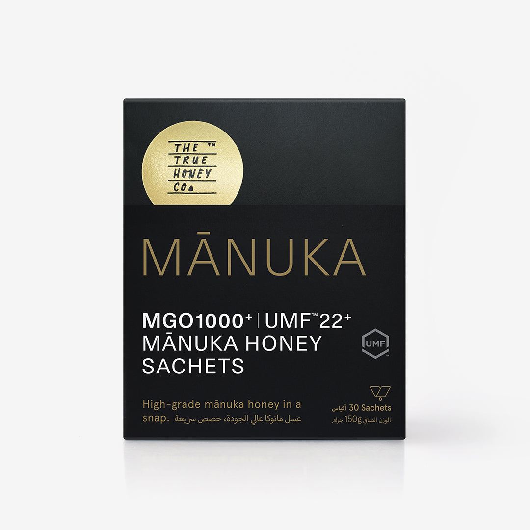 Mānuka Honey Sachets (30x5g) 1000+ MGO